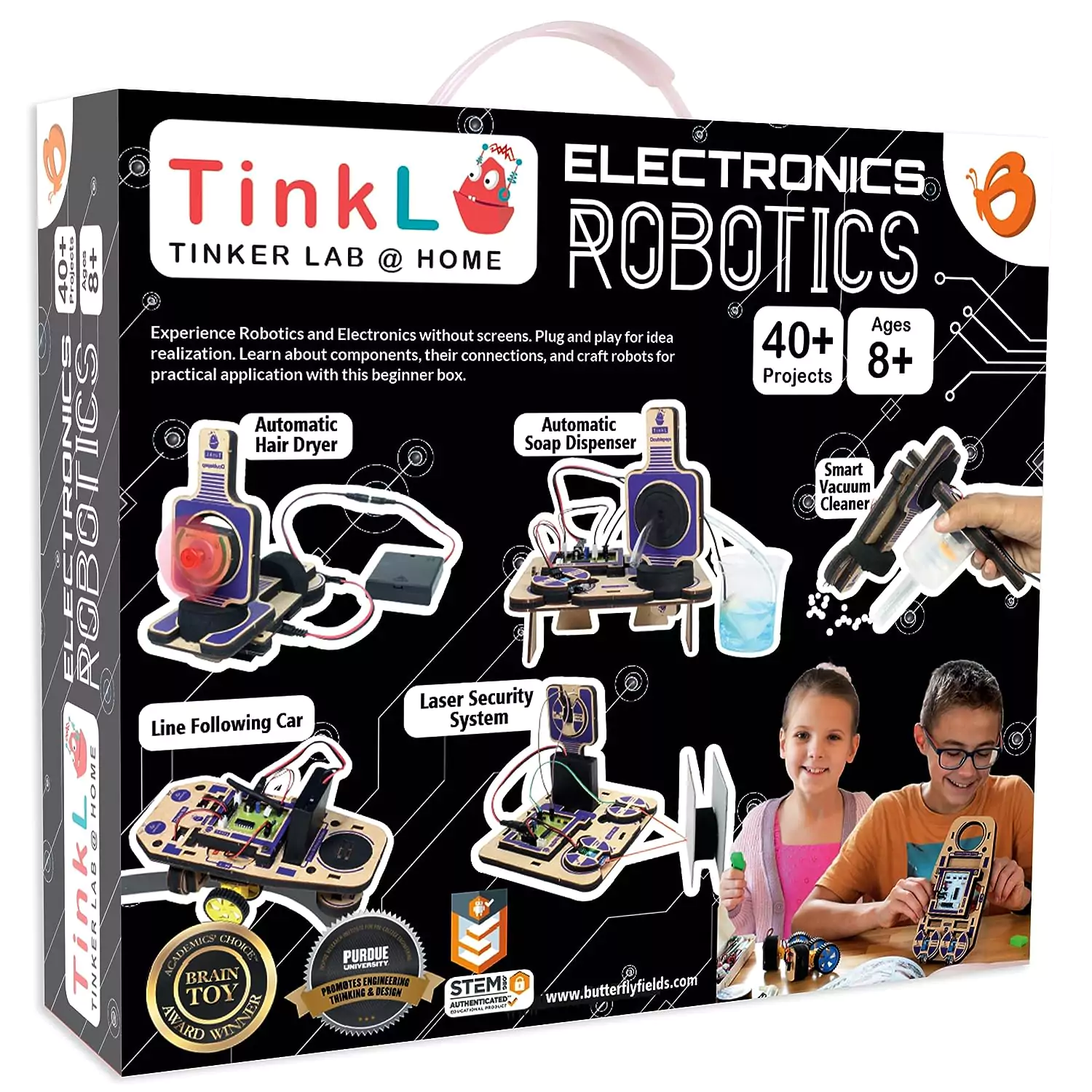 TinkL Electronics & Robotics Kit | Make 40+ Home Automation Projects ...