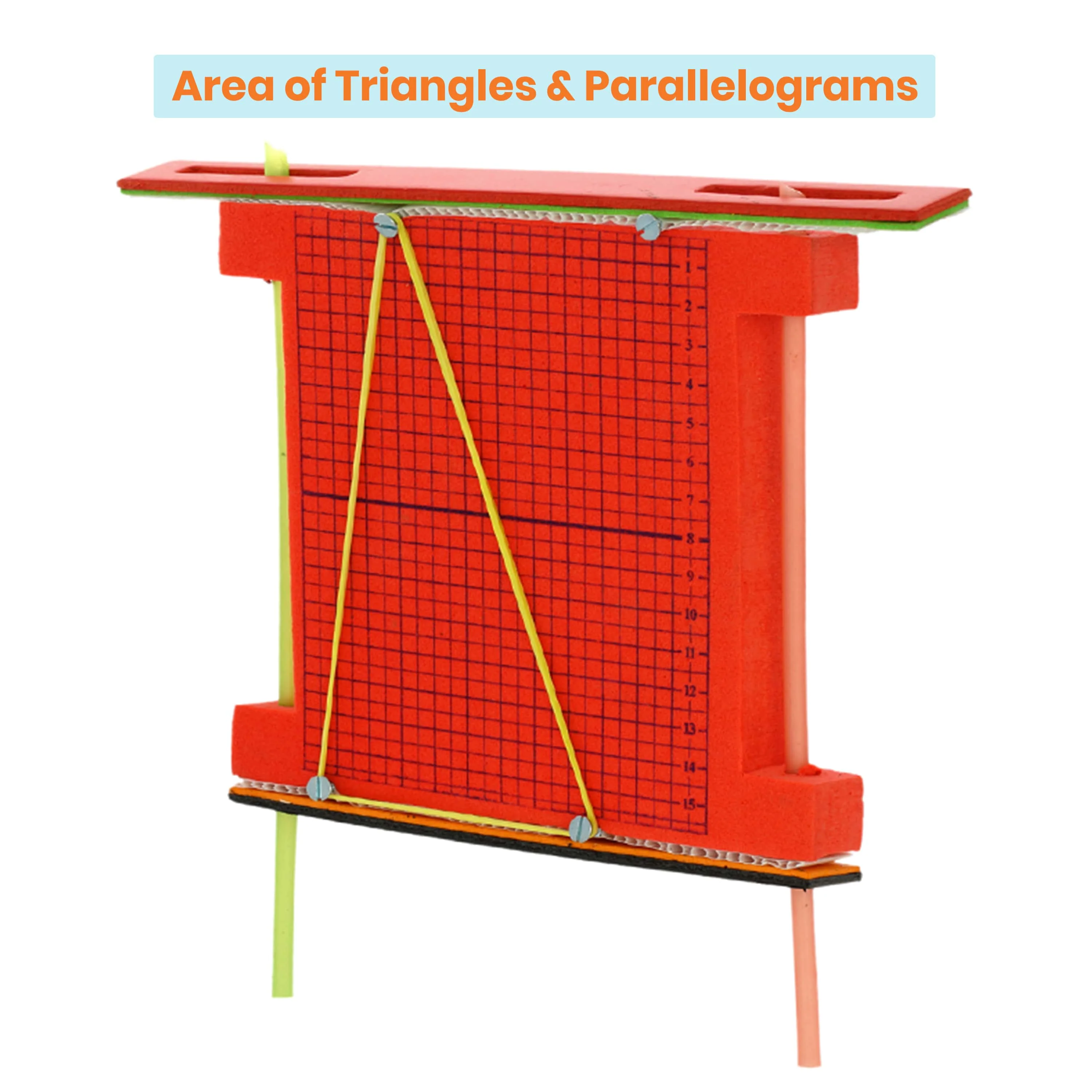 Area of Triangles & Parallelogram tool builder set | Geometry | Math ...