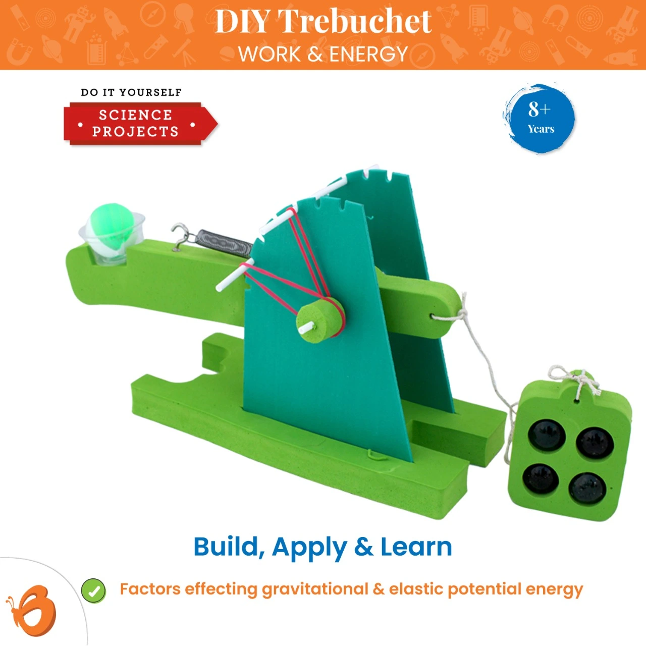 DIY Trebuchet | Work & Energy | Physics project kit