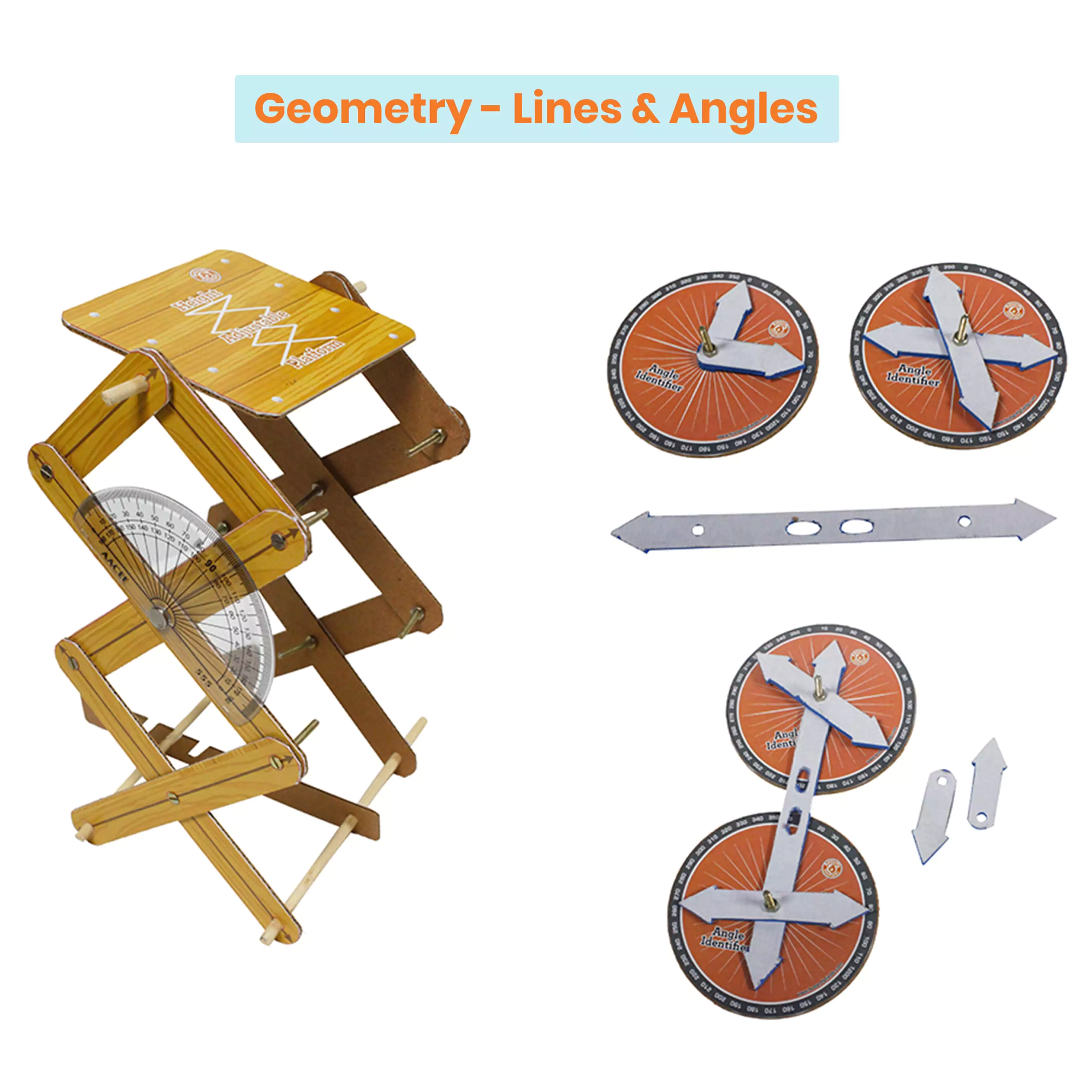 Make a height adjustable table to apply properties of parallel lines ...