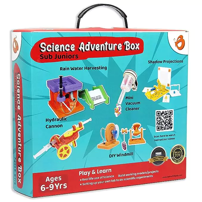 Science Adventure Box Learning Toys DIY Kits for Kids | Gun with ...